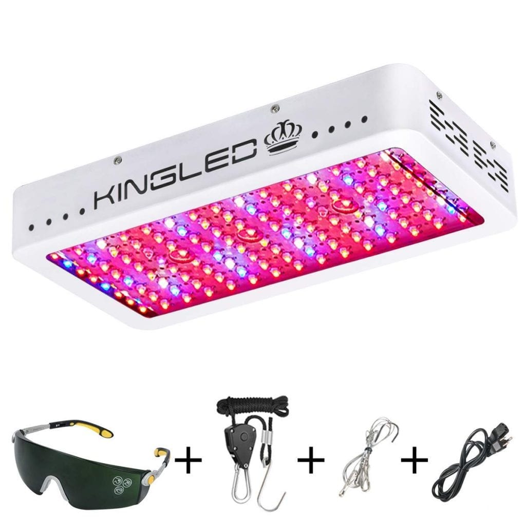 King Plus 1200W LED Grow Light Review - GrowYour420